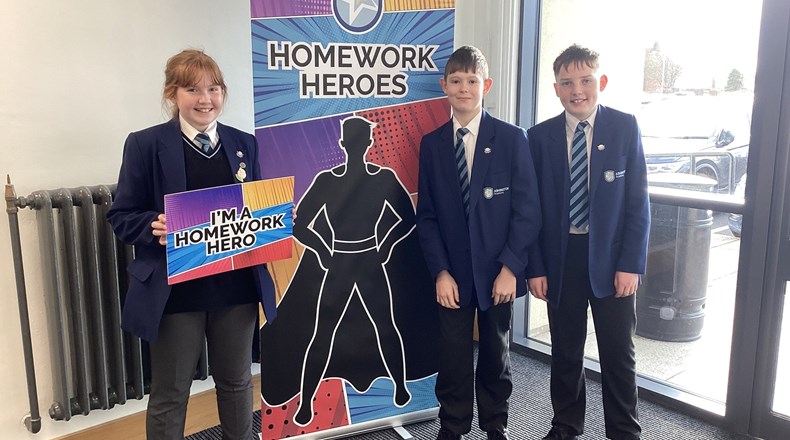 Year 7 Homework Heroes! | Ashington Academy
